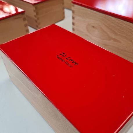 Verb conjugation chest